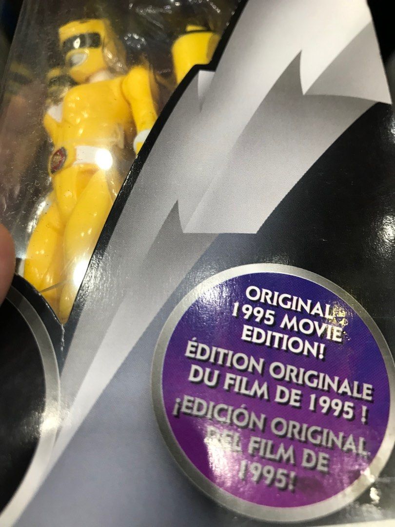 Power Ranger Yellow Trini Original, Hobbies & Toys, Toys & Games on ...