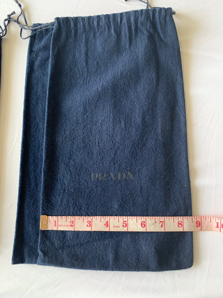 Prada Shoe Dust Bags, Luxury, Accessories on Carousell