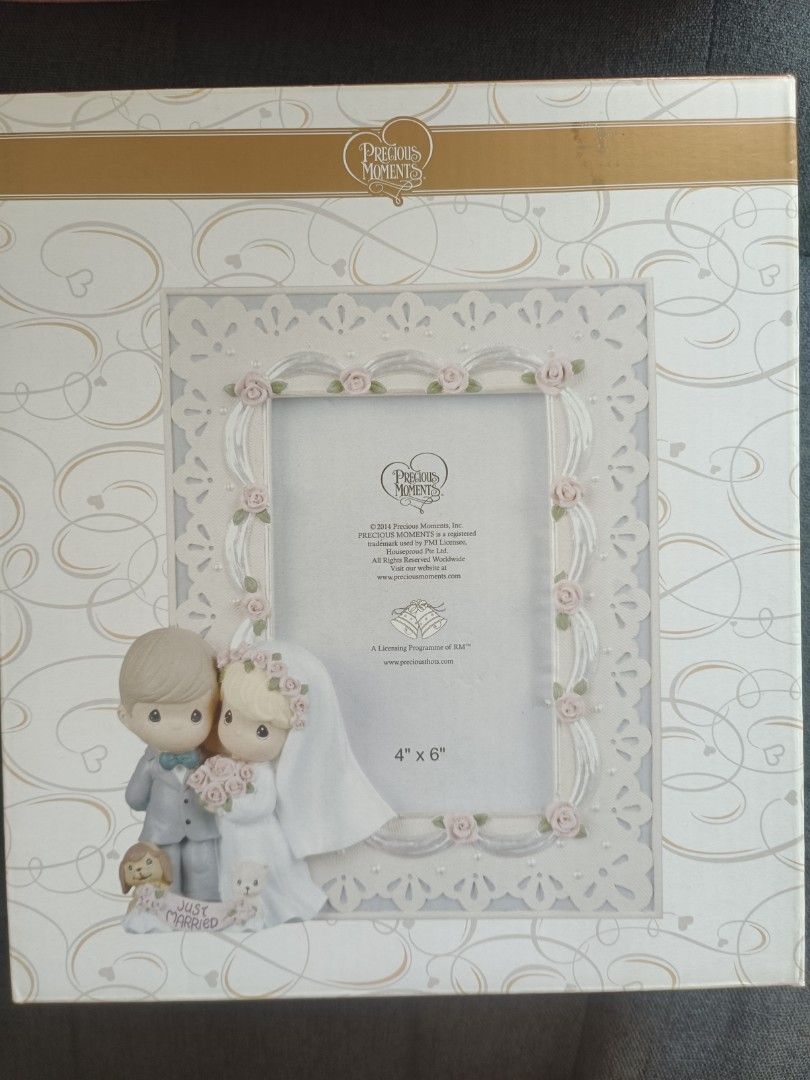 Precious tots marriage photo frame, Furniture & Home Living, Home Decor ...
