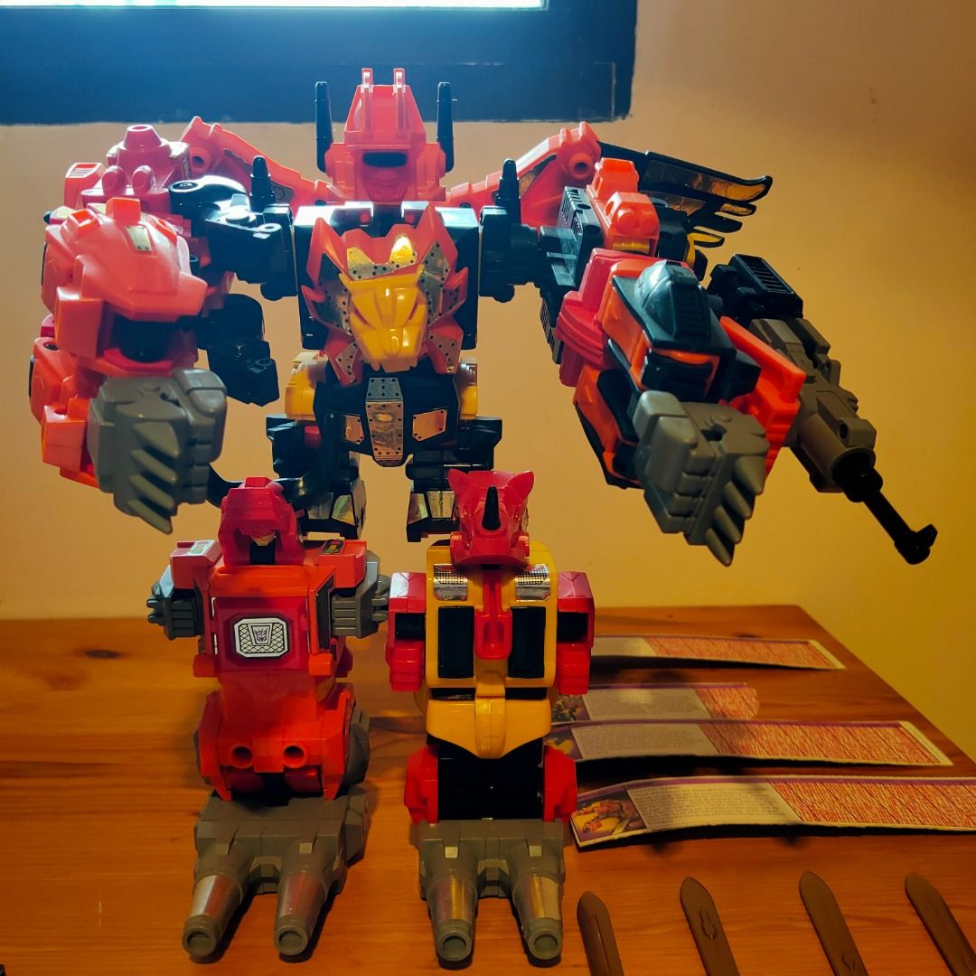 Predaking Predacons Transformers Original G1 Hasbro with instruction ...