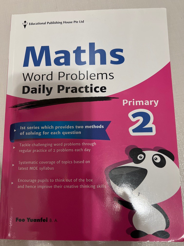 Primary 2 Maths Word Problems Daily Practice Assessment Book Hobbies primary-2-maths-word-problems-daily-practice-assessment-book-hobbies