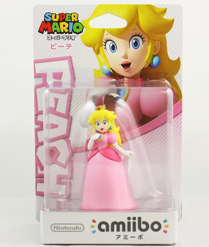 Princess Peach amiibo (JP), Video Gaming, Gaming Accessories ...