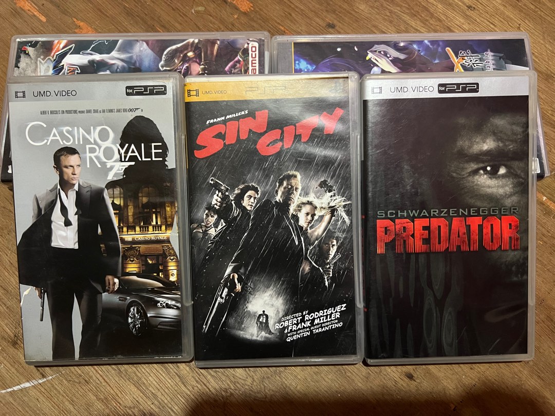 PSP UMD VIDEOS, Video Gaming, Video Games, PlayStation on Carousell