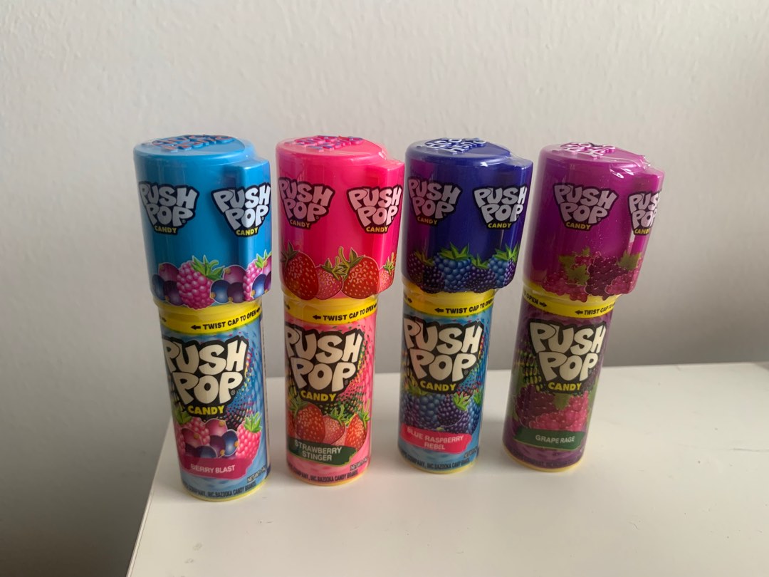 Push Pop Candy, Food & Drinks, Other Food & Drinks on Carousell