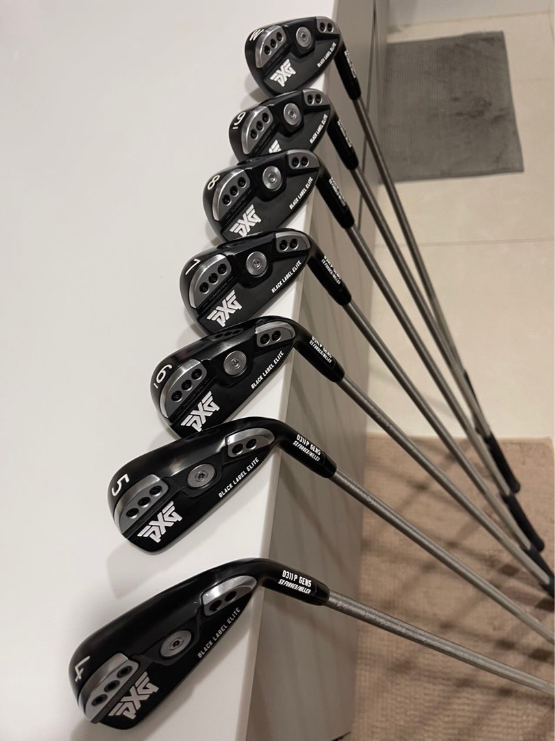 PXG Gen 5 0311P Golf Iron Set (4-P) Black Label Elite + Premium Steel ...