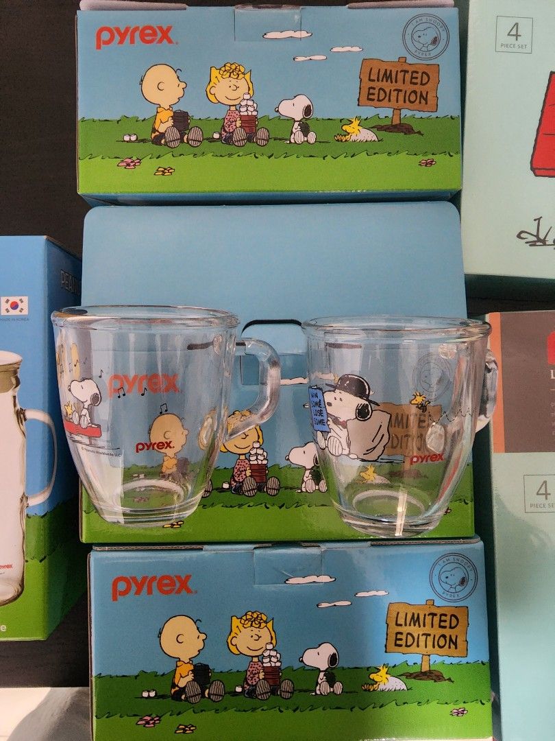 PYREX X SNOOPY LIMITED EDITION, Furniture & Home Living, Kitchenware ...