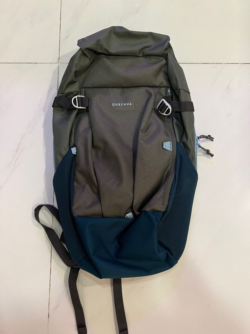 QUECHUA Backpack NH100 20L KHAKI, Men's Fashion, Bags, Backpacks on ...