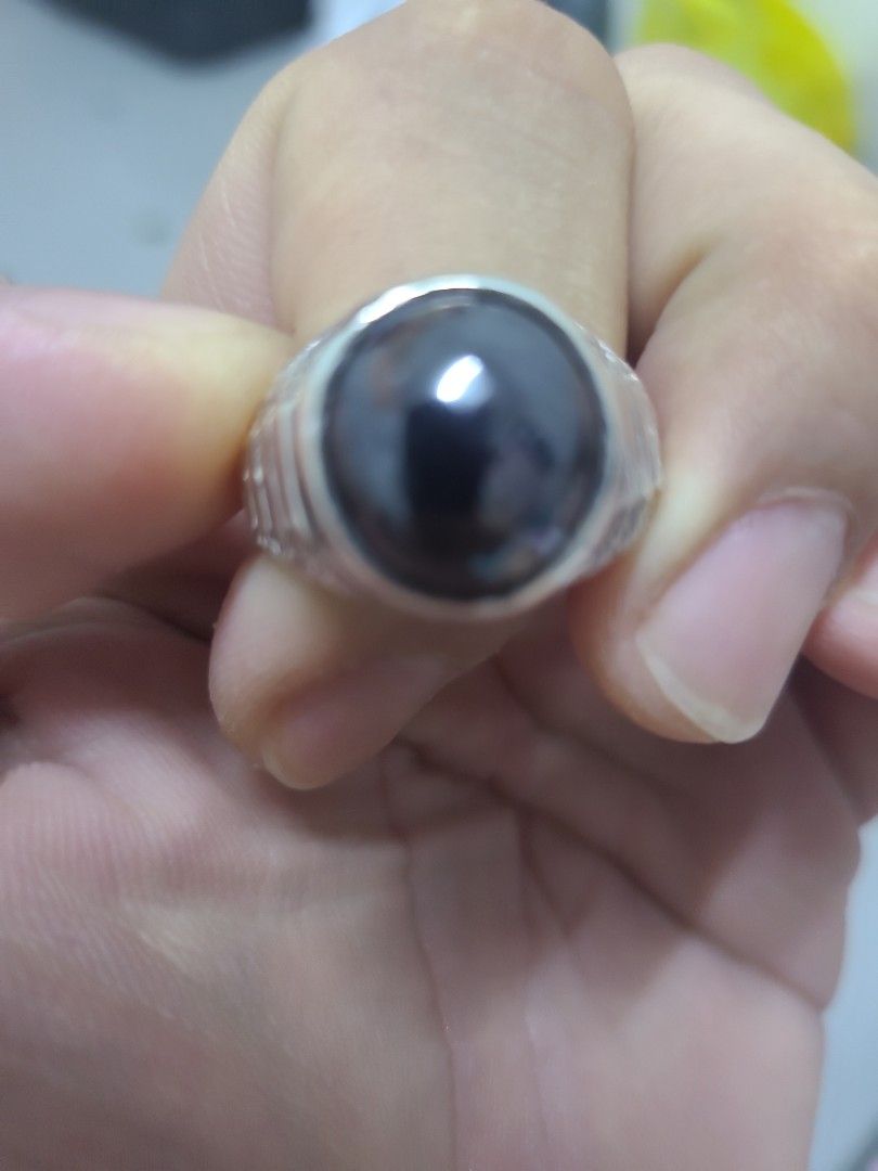 Rare Meteorite Ring for Sale, Women's Fashion, Jewelry & Organisers ...