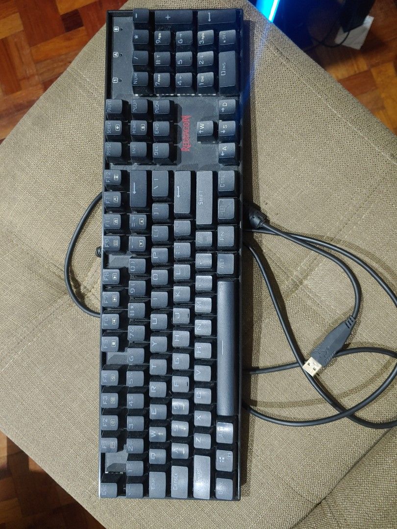 Red dragon mechanical keyboard, Computers & Tech, Parts & Accessories ...