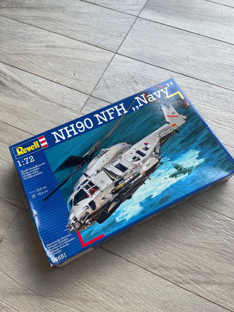Revell Helicopter NH90 NFH (Scale 1:72), Hobbies & Toys, Stationery ...