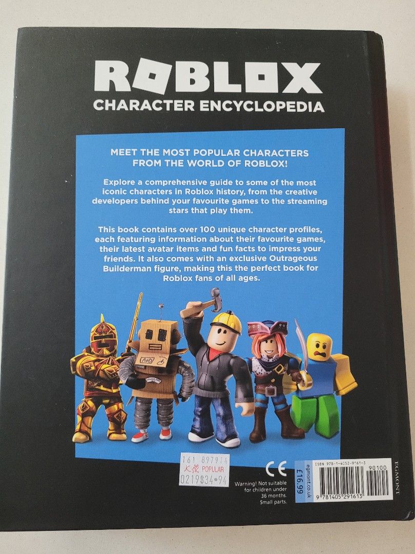 Roblox character encyclopedia, Hobbies & Toys, Books & Magazines ...