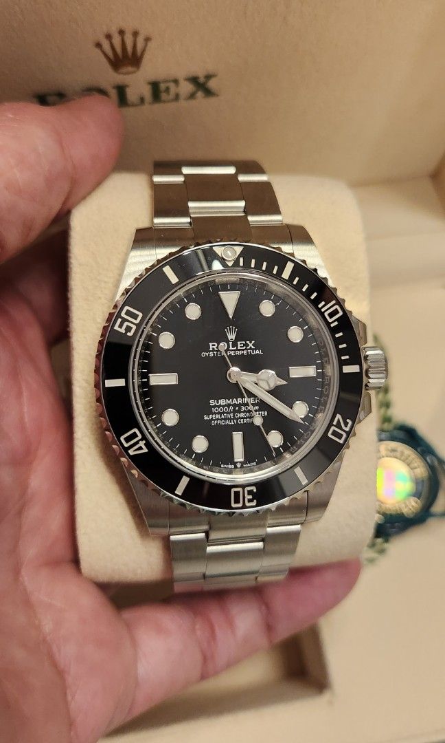 Rolex 124060 Submarina, Luxury, Watches on Carousell