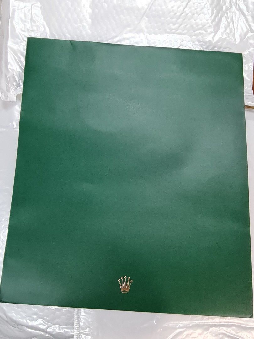 Rolex paper bag, Luxury, Watches on Carousell