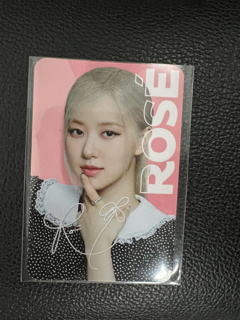 Rose Blackpink Oreo photocard, Hobbies & Toys, Memorabilia ...