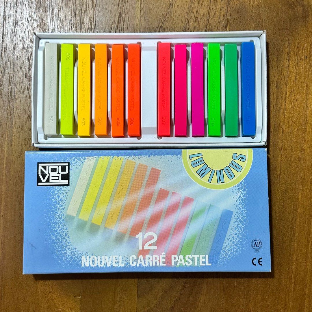 Sakura Nouvel Carre Fluorescent Pastel Stick - Nagomi Pastel Art ...