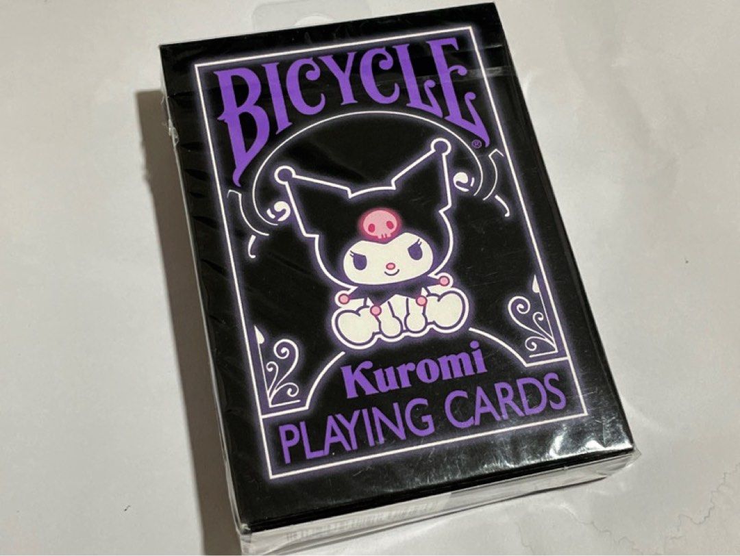 Sanitise Kuromi Bicycle Playing Cards, Hobbies & Toys, Toys & Games on ...