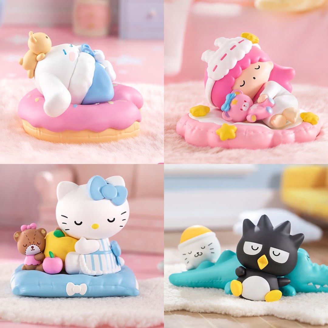 SANRIO POPMART SLEEPING SERIES FULL SET / SINGLE BOX (KUROMI / MY ...