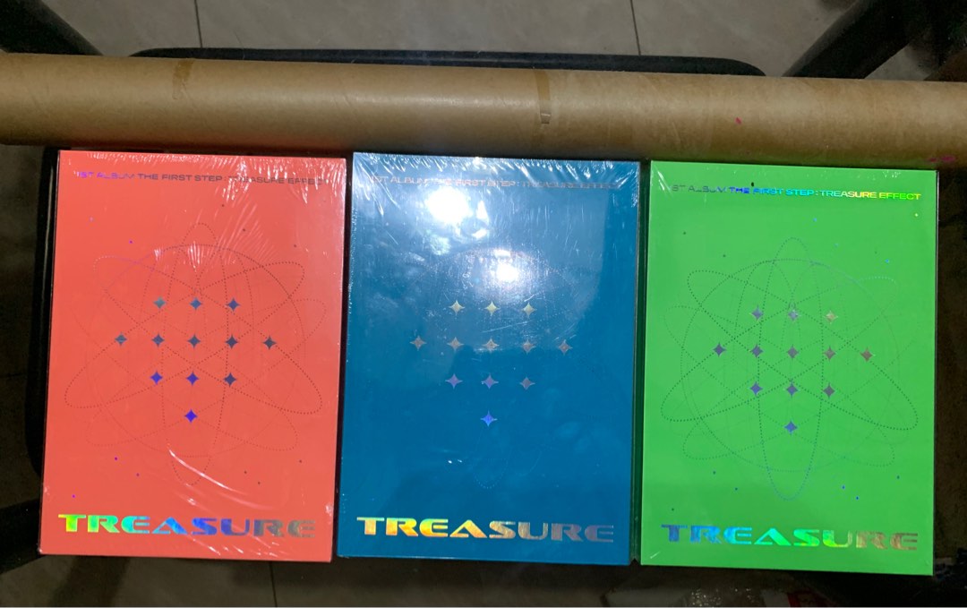 Sealed Treasure The First Full Album Treasure Effect, Hobbies & Toys ...