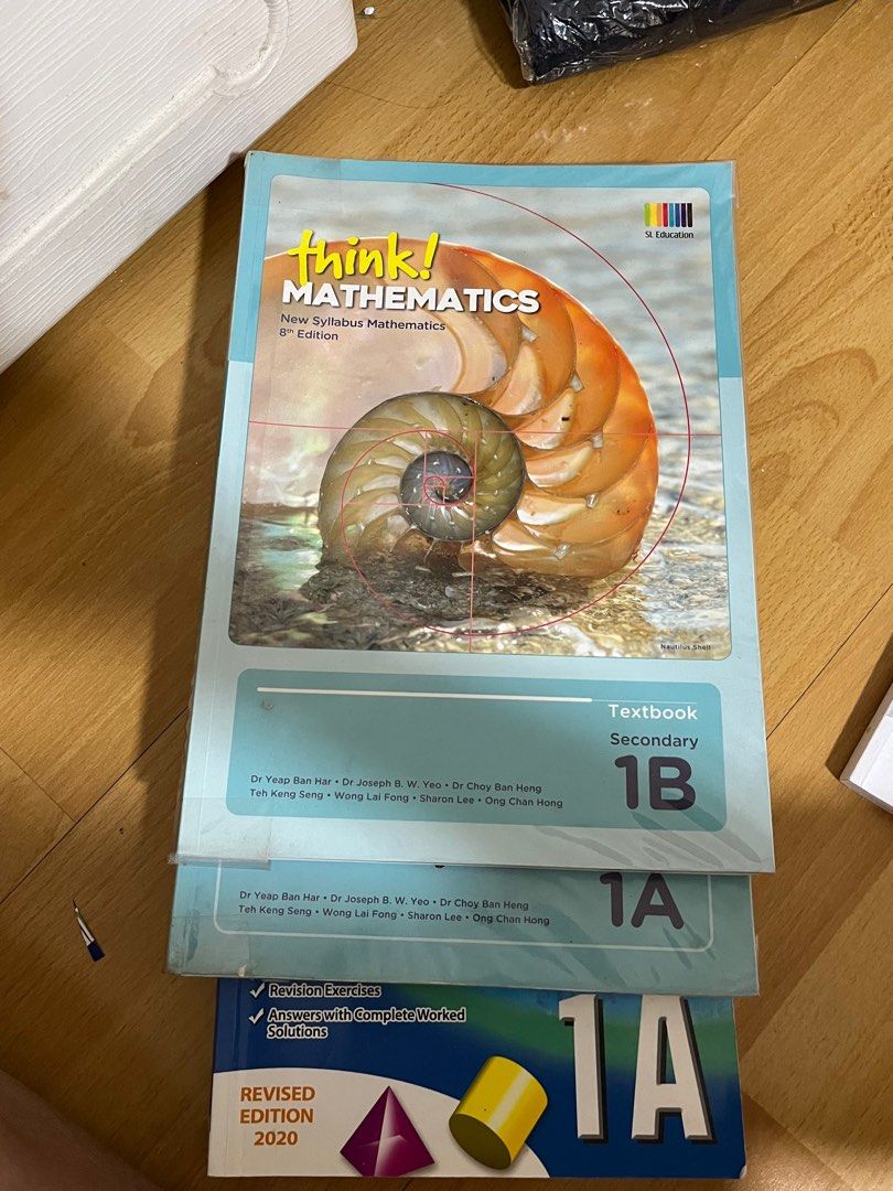 Sec1 Math Textbook, Hobbies & Toys, Books & Magazines, Textbooks on ...