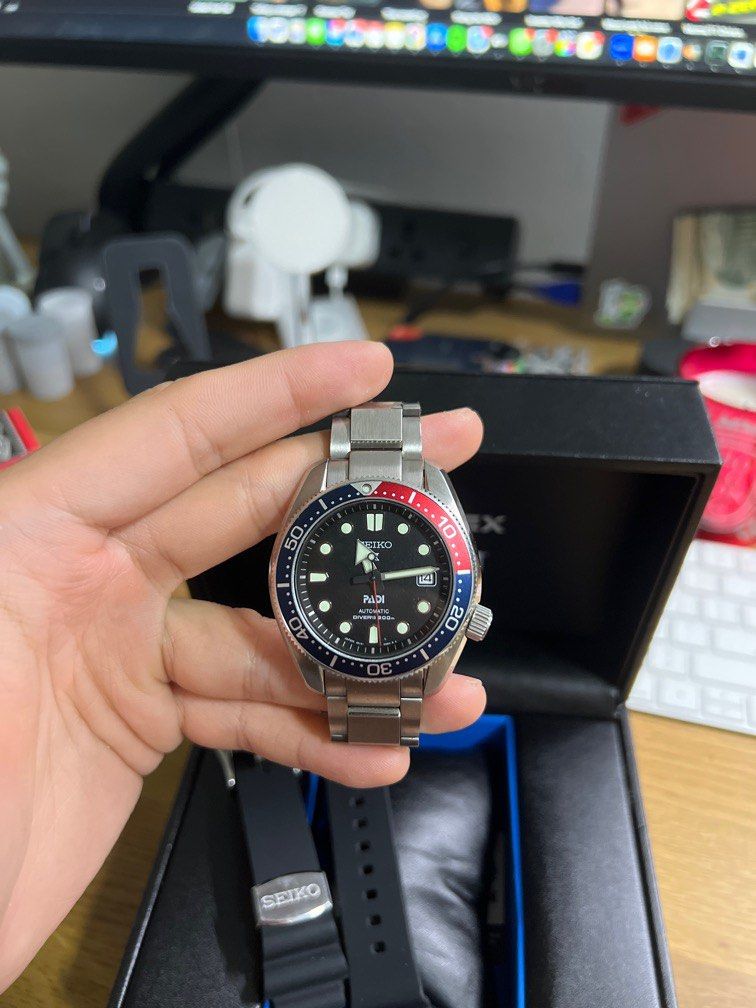 Seiko x Padi special edition MarineMaster 200 SBDC071, Luxury, Watches ...