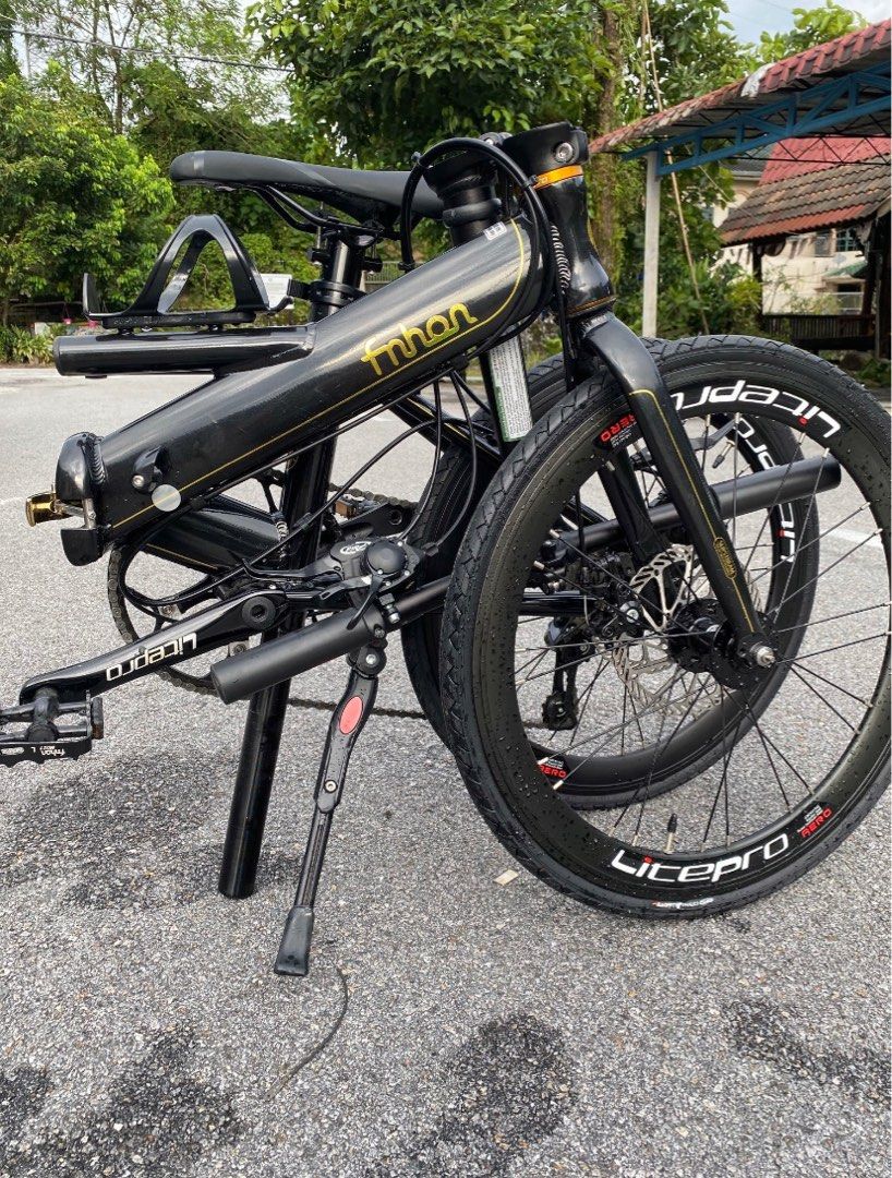 (Selling cheap) Fnhon Monsoon folding bike, Sports Equipment, Bicycles ...