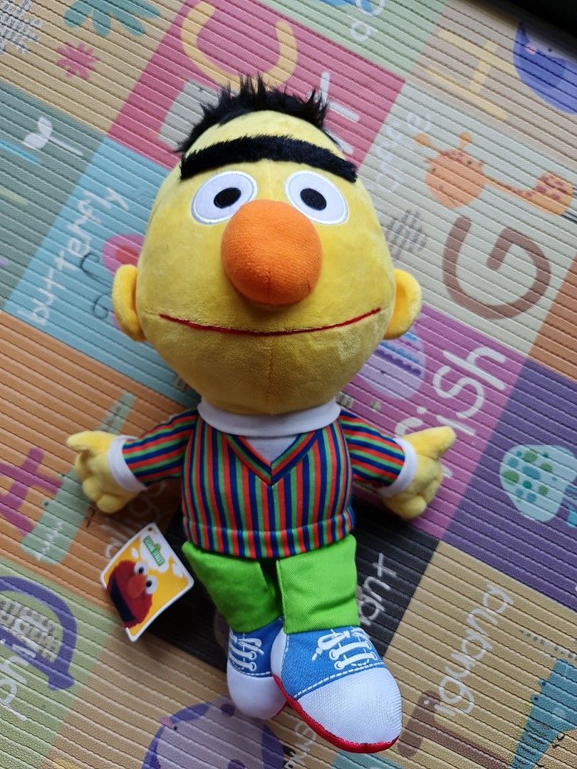 Sesame Street Soft Toy - Bert, Hobbies & Toys, Toys & Games on Carousell