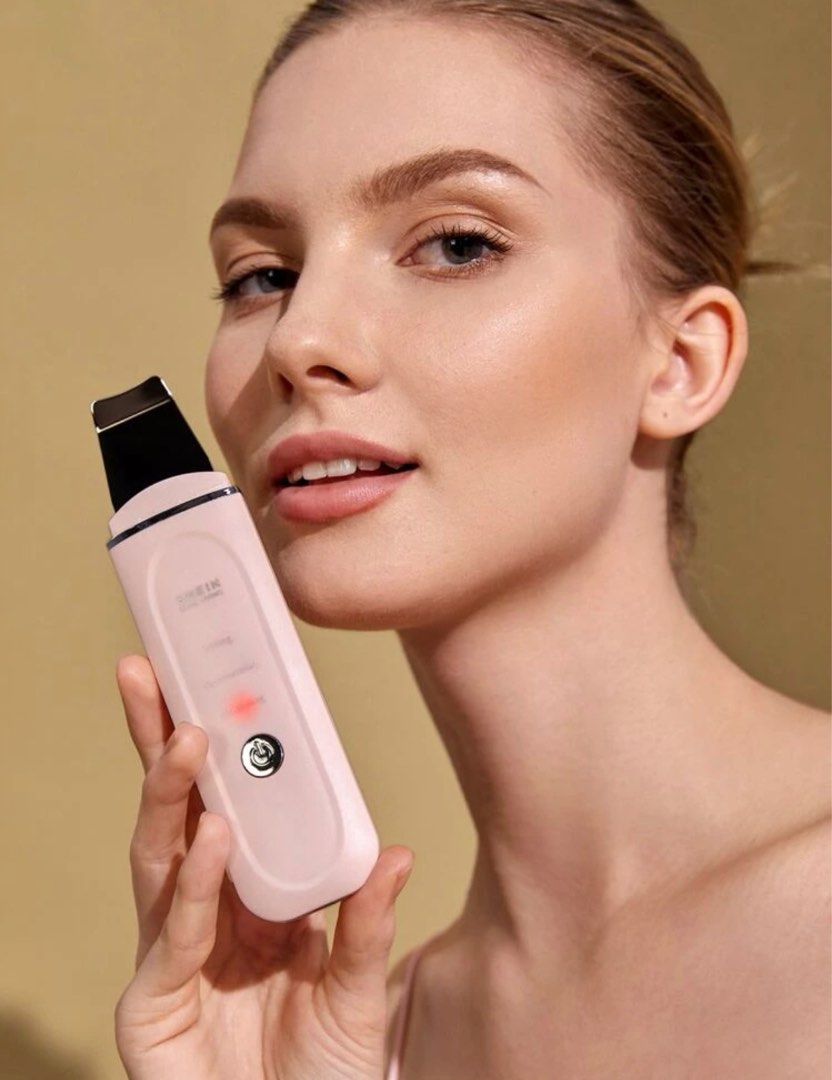 SHEIN Skin Spatula Electric Ultrasonic Facial Cleaner Skin Scrubber ...