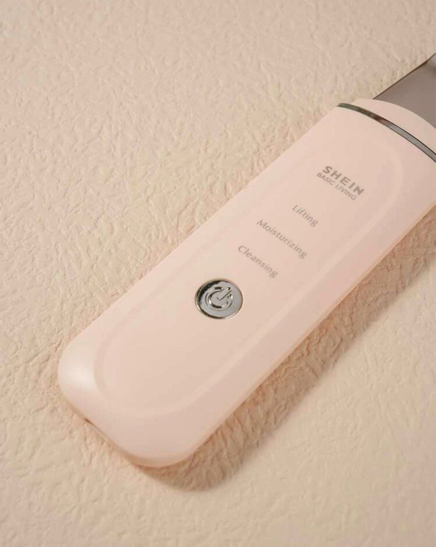 SHEIN Skin Spatula Electric Ultrasonic Facial Cleaner Skin Scrubber ...