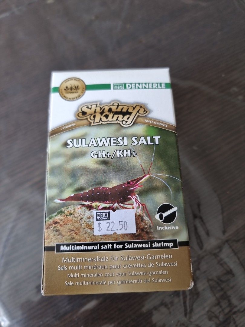 Shrimp King Sulawesi Salt, Pet Supplies, Homes & Other Pet Accessories ...