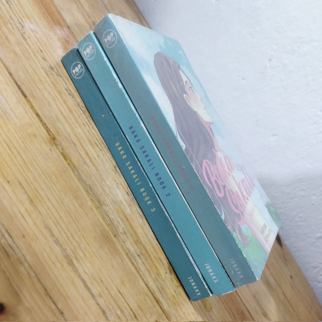 (SIGNED) Baka Sakali Trilogy by Jonaxx, Hobbies & Toys, Books ...