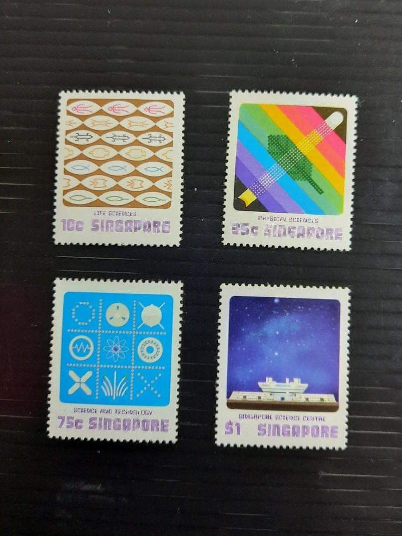 SINGAPORE 1977 SCIENCE CENTRE STAMP SET FRESH MINT, Hobbies & Toys, Memorabilia & Collectibles ...