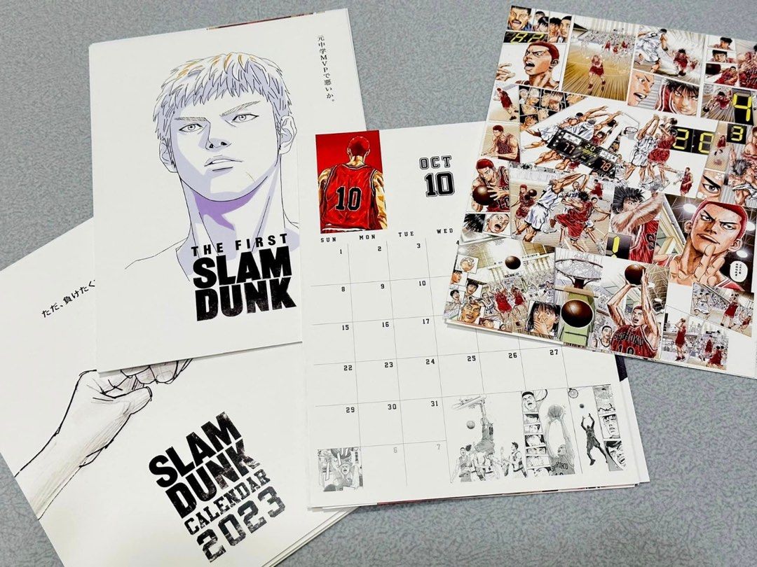 Slam Dunk 2023 Calendar Collection (Pre-order), Hobbies & Toys ...