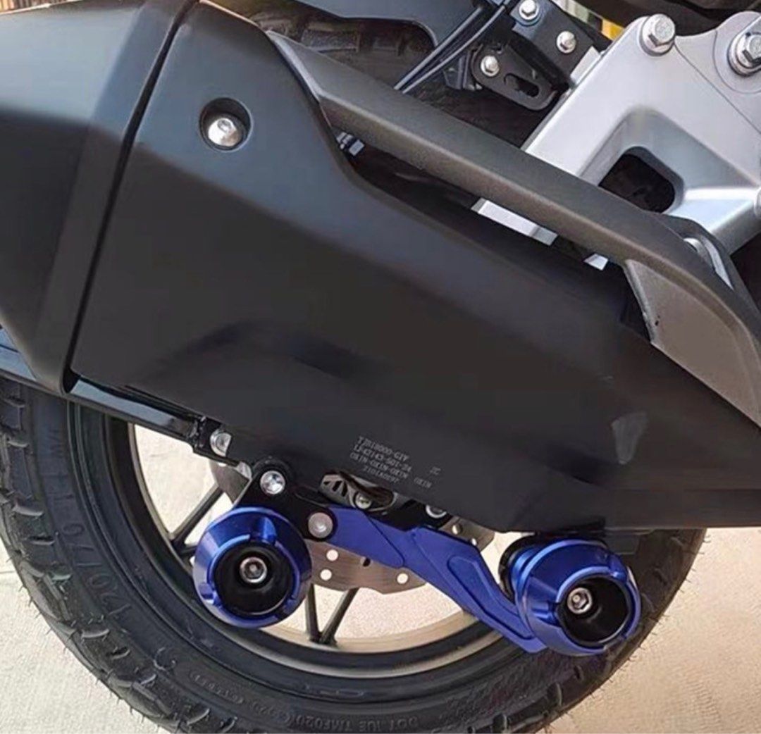 Sliders for Honda Adv 150, Motorcycles, Motorcycle Accessories on Carousell