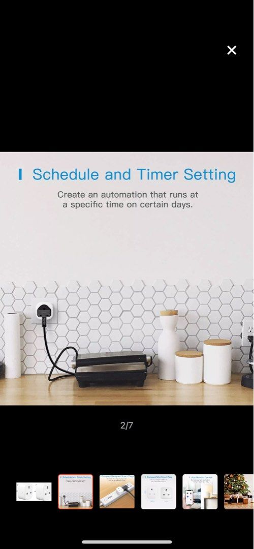 Smart Wifi Plug Mini - Meross MSS110, TV & Home Appliances, TV ...