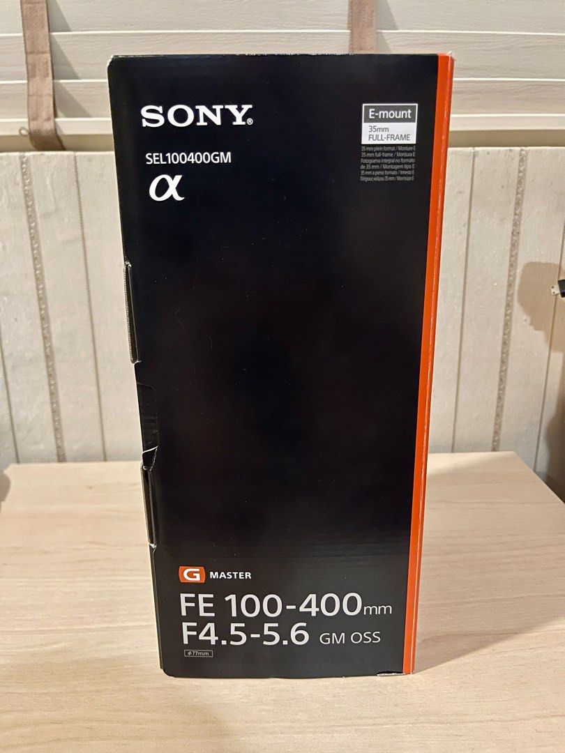 Sony FE 100-400mm f/4.5-5.6 GM OSS, Photography, Lens & Kits on Carousell