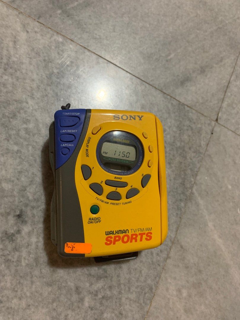 Sony sport walkman, Hobbies & Toys, Music & Media, CDs & DVDs on Carousell