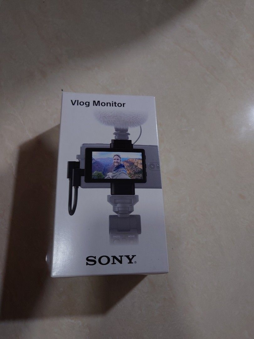 Sony Vlog Monitor XQZ-IV01 (BNIB), Mobile Phones & Gadgets, Mobile ...