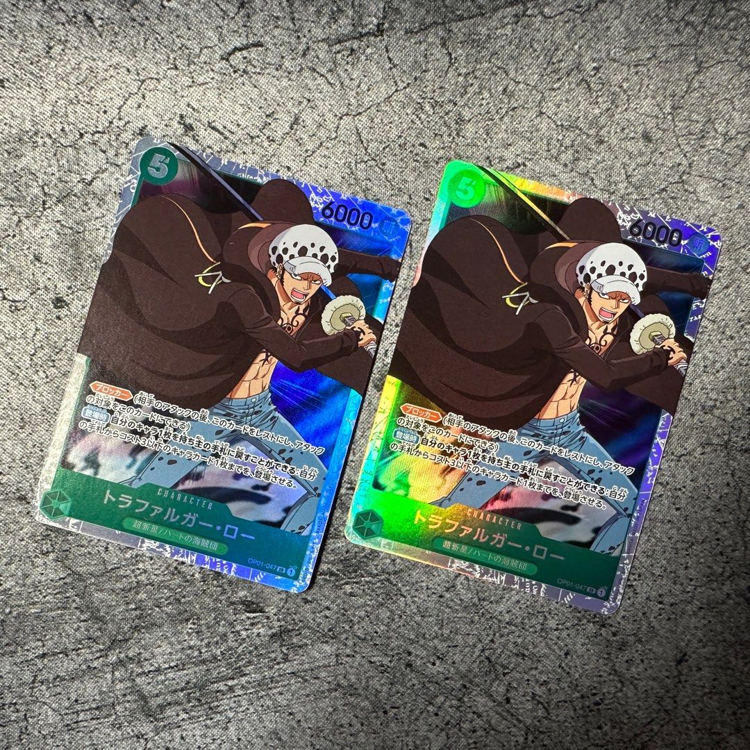 Trafalgar Law SR OP01-047 Romance Dawn Set, Hobbies & Toys, Toys & Games on Carousell