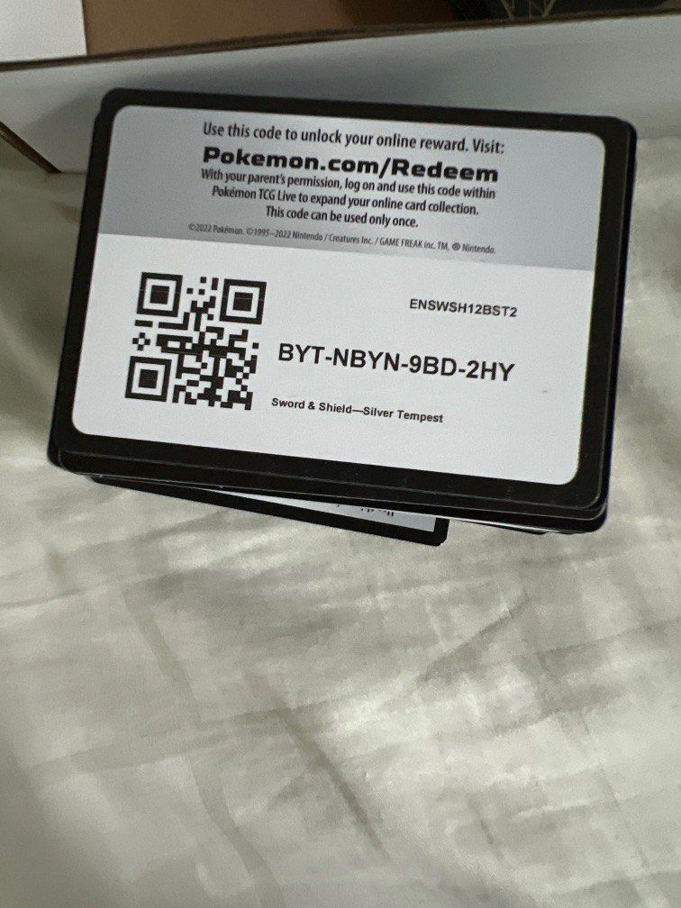 Stack of pokémon online code cards, Hobbies & Toys, Toys & Games on ...