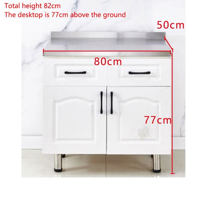 Stainless Steel Tabletop Kitchen Cabinet Storage Cabinet, Furniture ...