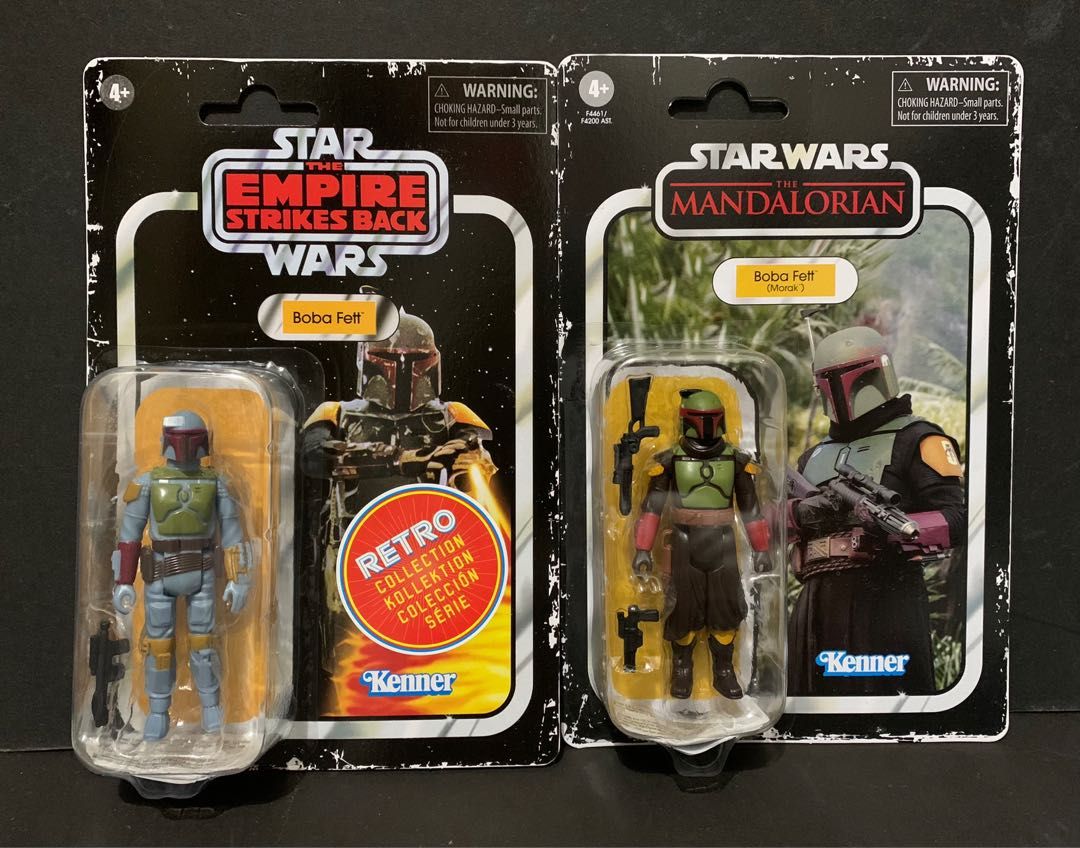 Star Wars Hasbro Retro Boba Fett - Empire Strikes Back and Mandalorian ...