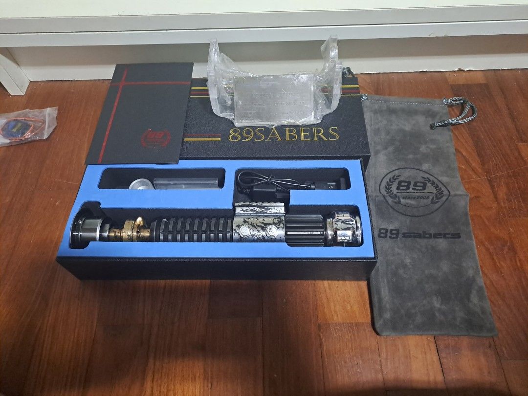 (NEGO) STARWARS OBE WAN KENOBI LIGHTSABER (Full metal), Hobbies & Toys ...