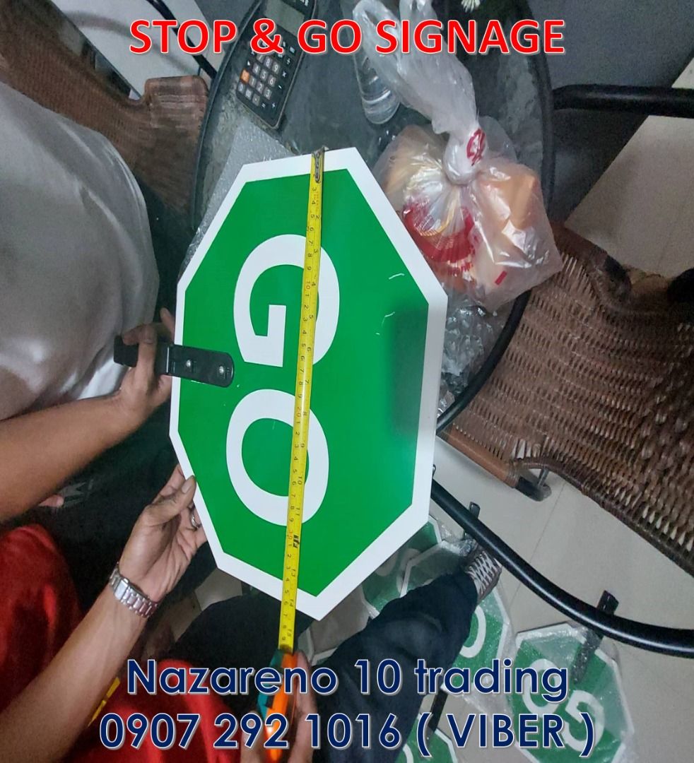 Stop & go signage supplier 12, Commercial & Industrial, Construction ...