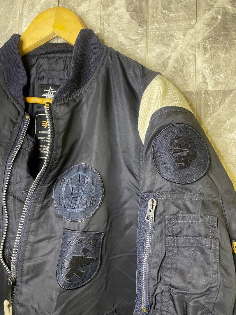 Stussy X UNDFTD X Fragment X Alpha Industries Bomber Jacket, Men's ...