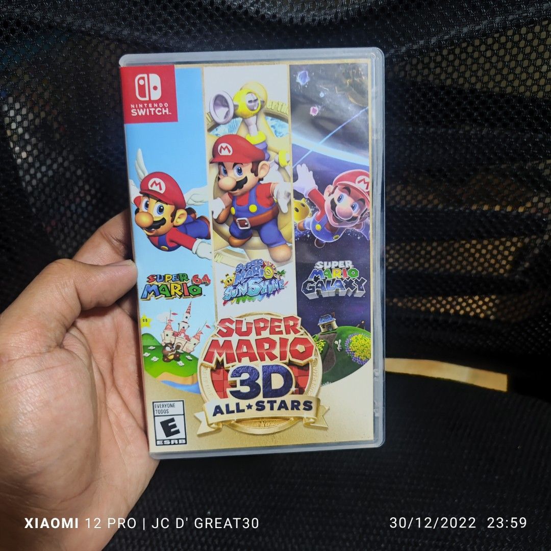Super mario 3D all stars switch game, Video Gaming, Video Games ...