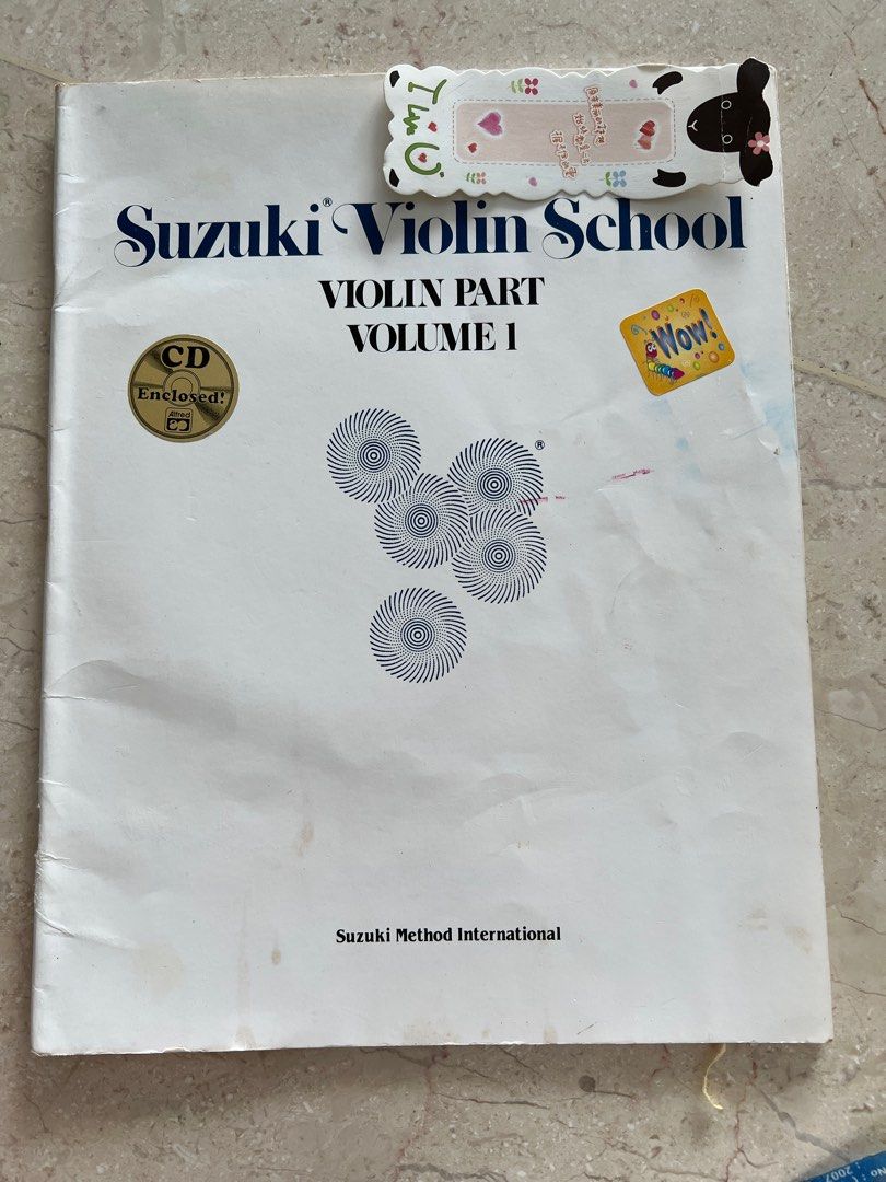 Suzuki Violin School - Volume 1 complete with CD, Hobbies & Toys, Music ...