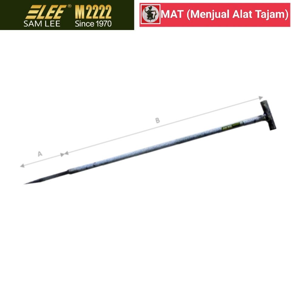 T GI HARVESTING LIFTER Palm Oil / Besi Chang Sawit T GI Jenama Sam Lee ...