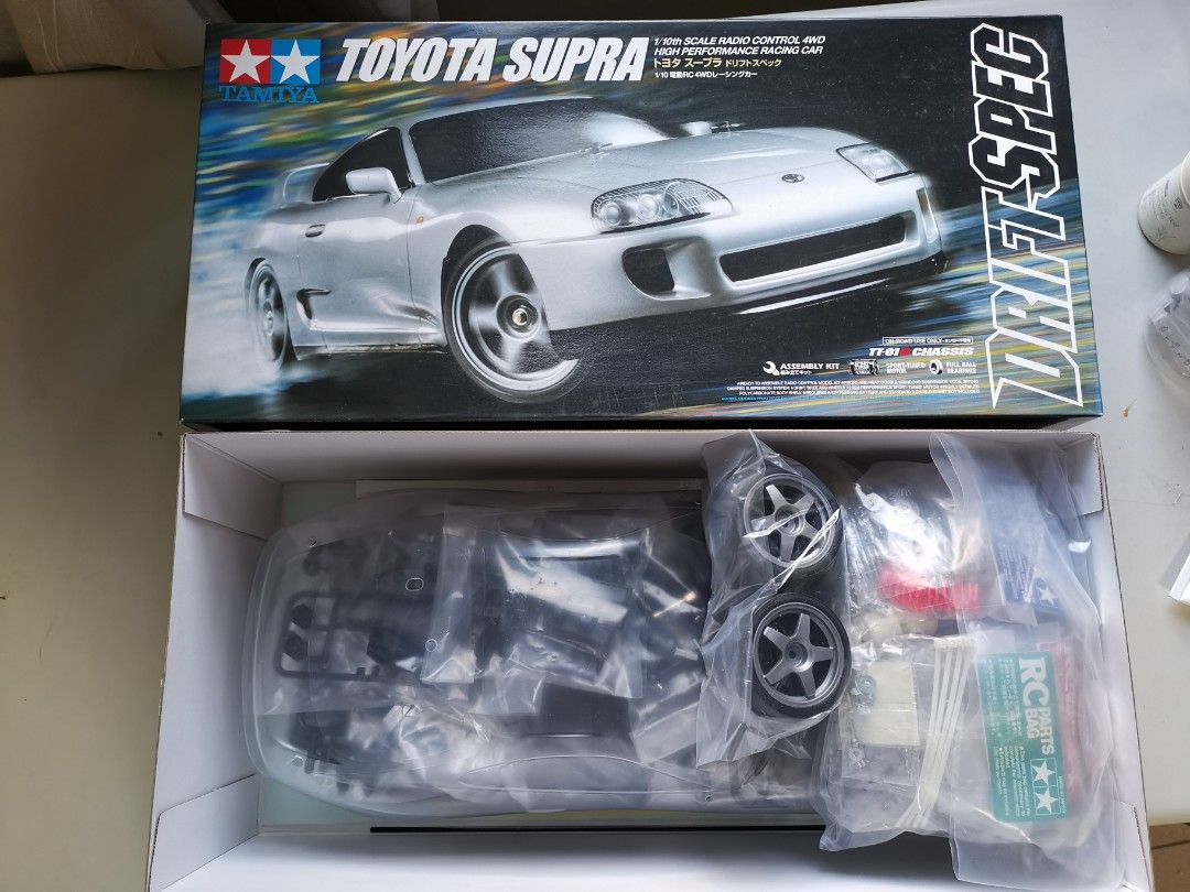 Tamiya toyota supra, Hobbies & Toys, Toys & Games on Carousell