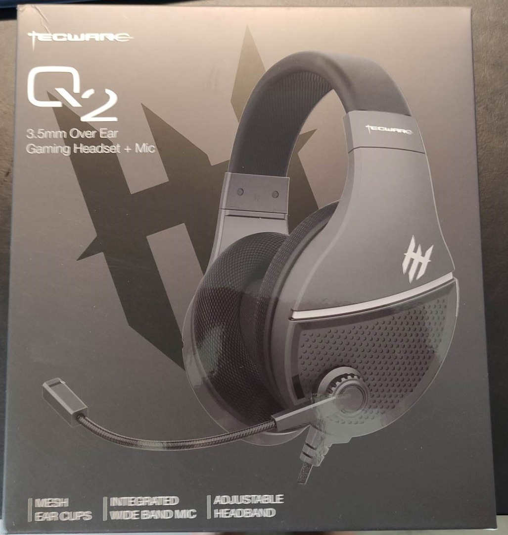 Tecware Q2 - Gaming Headphones + Mic, Audio, Headphones & Headsets on ...