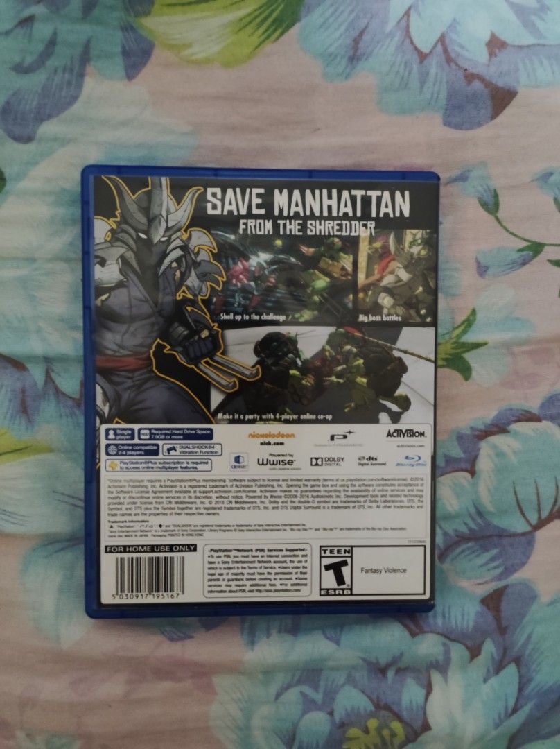 Teenage Mutant Ninja Turtles Mutants In Manhattan, Video Gaming, Video ...